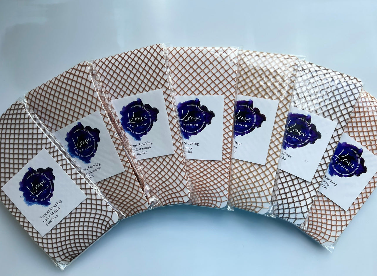 Carnival Gold Glitter Fishnet Stockings – Krave Karnival